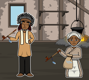 "The Birchbark House" Vocabulary: Storyboard That Activity