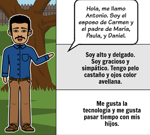 Spanish Family Vocabulary Activity: Create Family Profiles