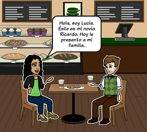 Spanish Family Vocabulary: Storyboard Narrative Activity