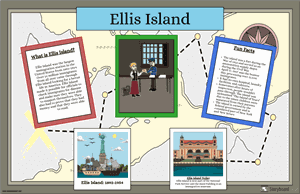 Ellis Island: Storyboard That Poster Activities
