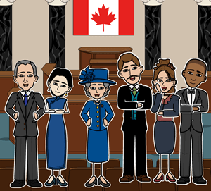 Canada's Federal Government: Storyboard That Lesson
