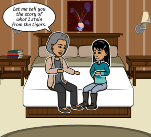 "When You Trap a Tiger": Themes & Storyboard Activities