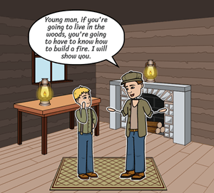 My Side of the Mountain Summary: Storyboard That