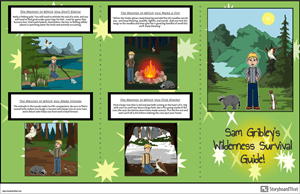 Survival Guide for My Side of the Mountain | Storyboard That