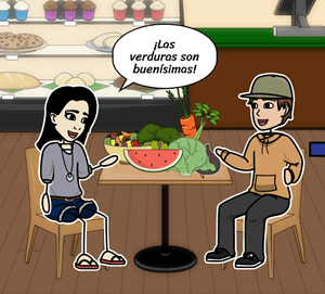 Spanish Comparative Adjectives Practice with Storyboard That