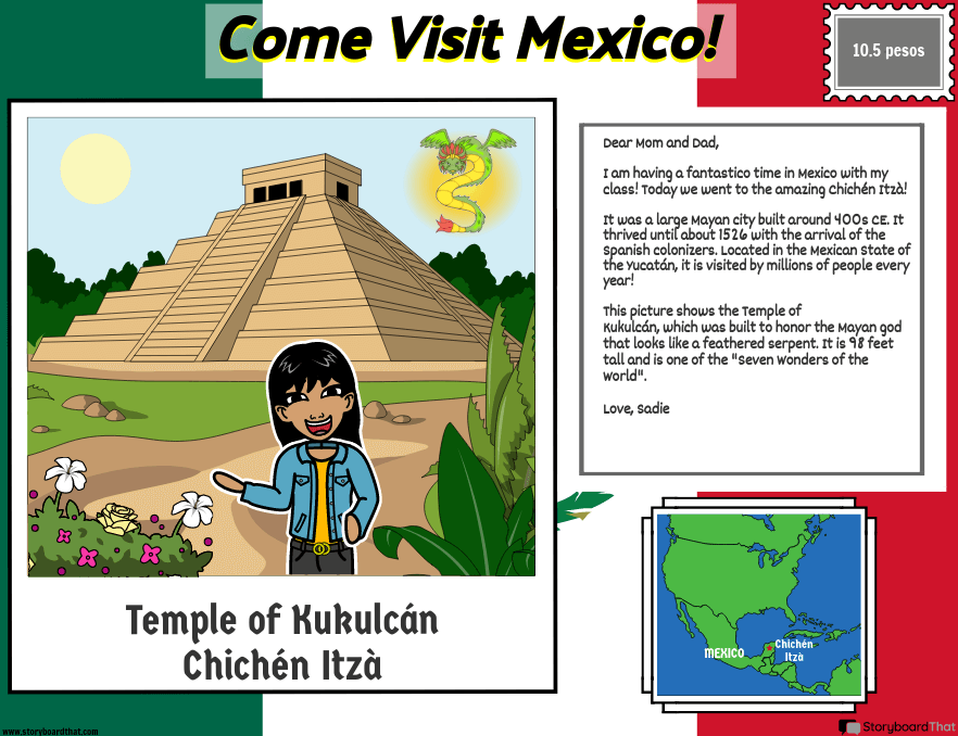 Geography Postcard Project: Storyboard That Lesson Plans