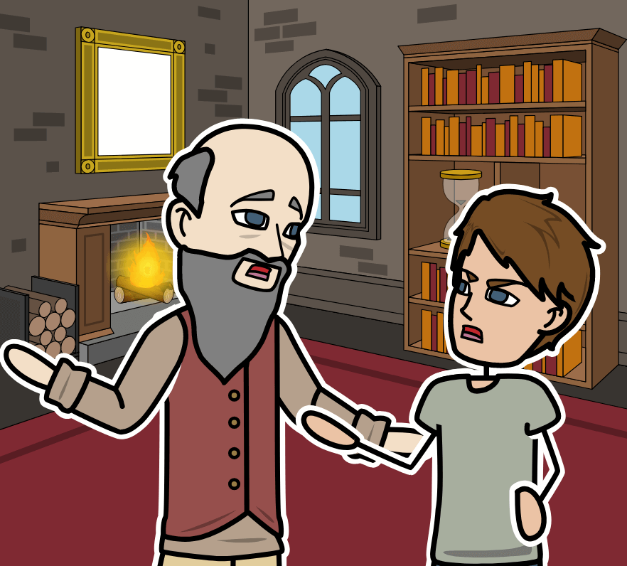 Analizar los conflictos de 'El Dador' con Storyboard That en 2025