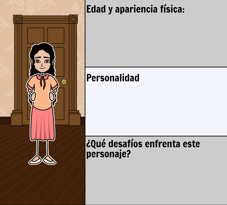 Análisis de Personajes de Esperanza Rising: Storyboard That