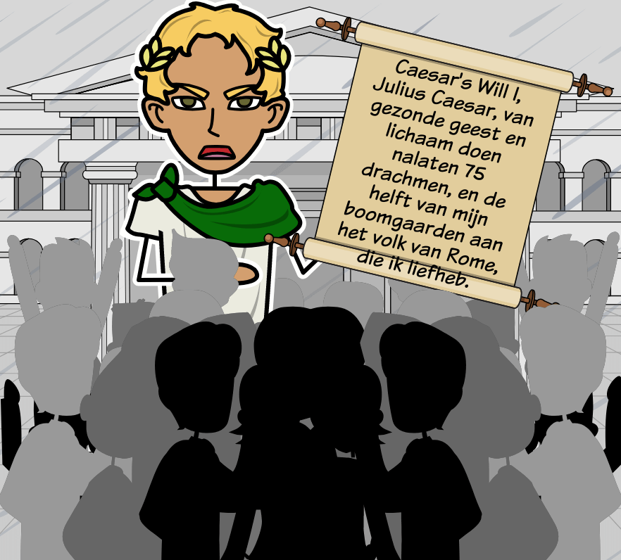 Julius Caesar: Ethos, Pathos, Logos-gids Door Storyboard That