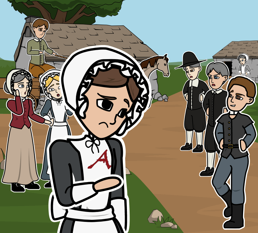 The Scarlet Letter Samenvatting | Hester Prynne | Arthur Dimmesdale