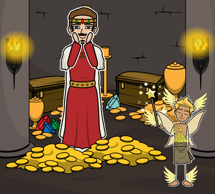 Tema Rei Midas: Atividades de Storyboard e Planos de Aula