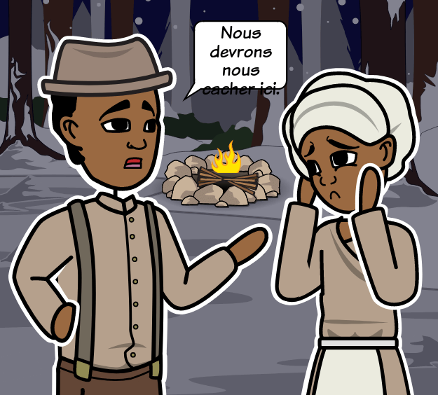 Chemin de fer Clandestin : Exemples de Storyboards de Preuves Textuelles