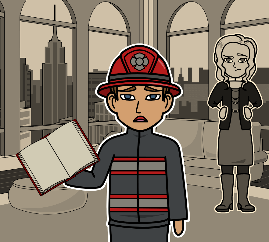 Fahrenheit 451 Dystopi: Lektionsplaner för Storyboard