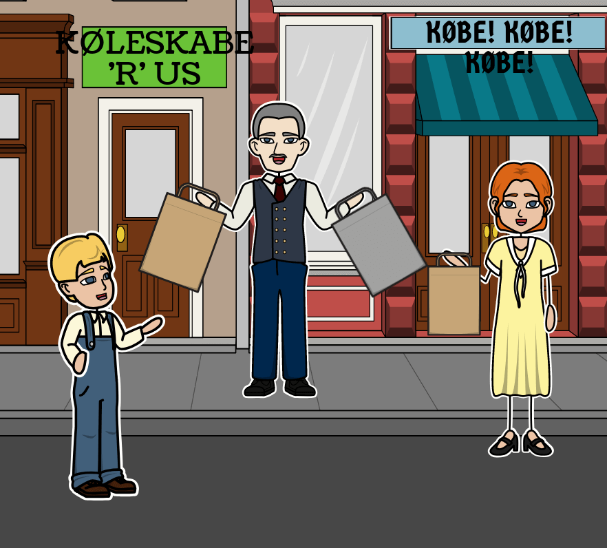 Den Store Depression: Storyboard That er Årsag og Virkningslektion