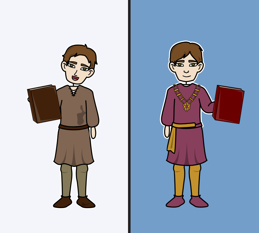 Princ i Prosjak | Aktivnost Usporedbe i Kontrasta