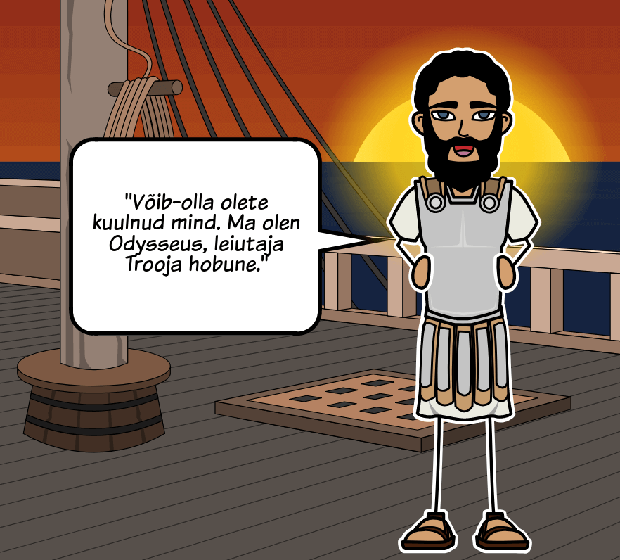 Eepilised Elemendid Odüsseias: Süžeeskeemi Tegevused