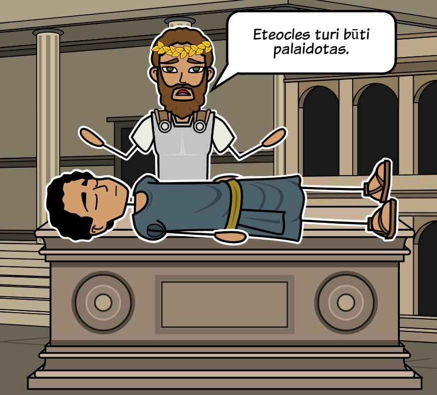 Antigono Santraukų ir Pamokų Planai Antofonas iš Sophocles