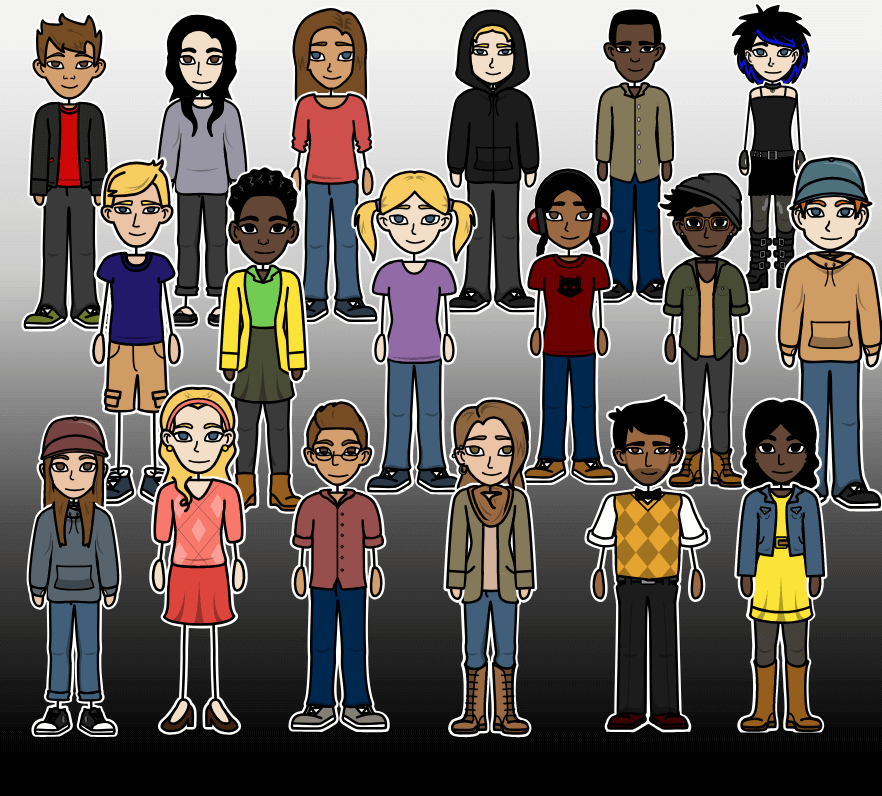 Atomtömeg-feladatok: Storyboard That (2025)