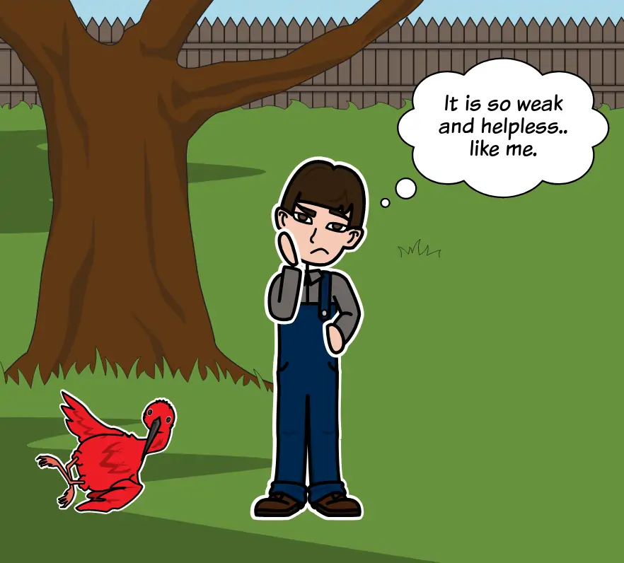 The Scarlet Ibis Plot Diagram