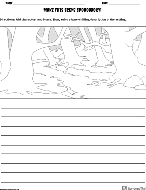 Spooky Scenes: Halloween Writing with Storyboard That