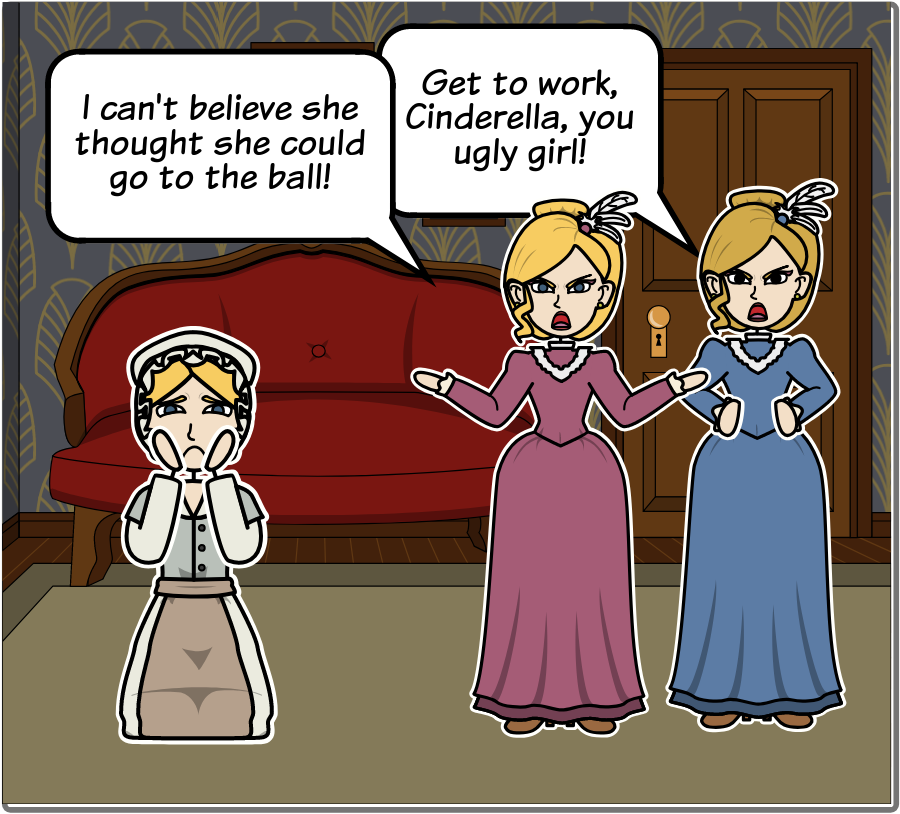 Cinderella Vocabulary Storyboard by heidi-deck