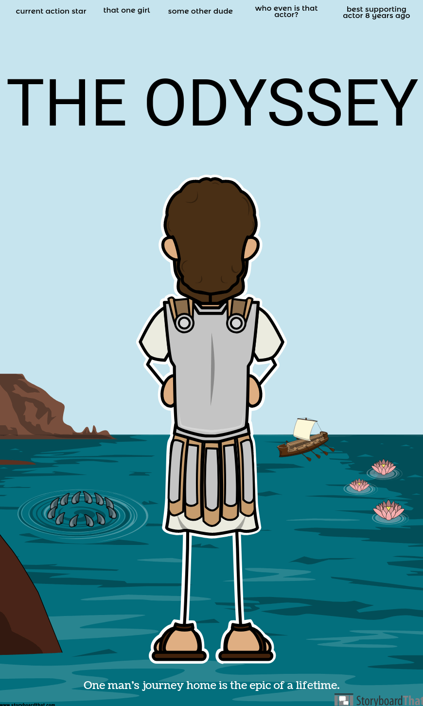 Postere de Film Odyssey: Plan Storyboard That