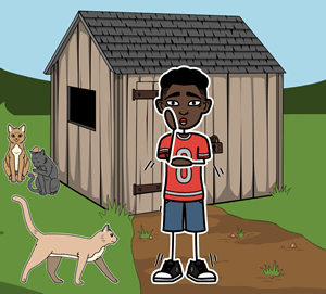 "Julian Tells" Vocabulary: Storyboard Activity for Students