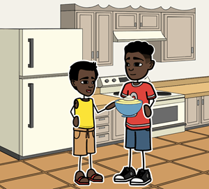 Storyboard That: Julian Tells Story Summary Activity