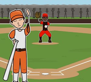Casey at the Bat Theme Lesson Plan for Grades 6-8
