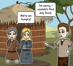 "The Treasure" Vocabulary: Storyboard That Activity