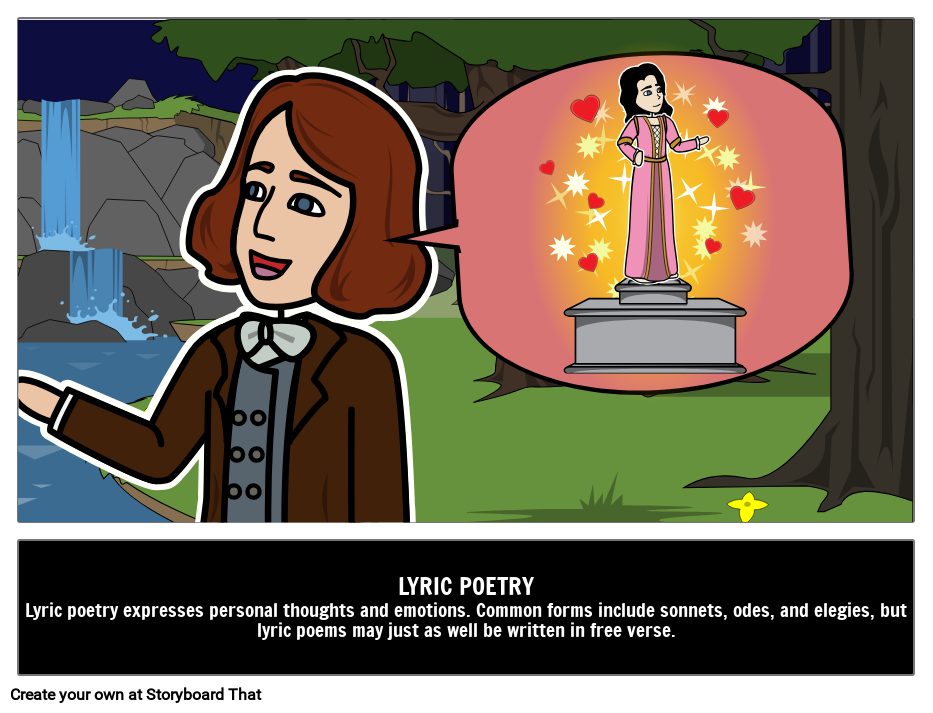 Types Of Poems Lyric Poem Lyric Poetry Genre