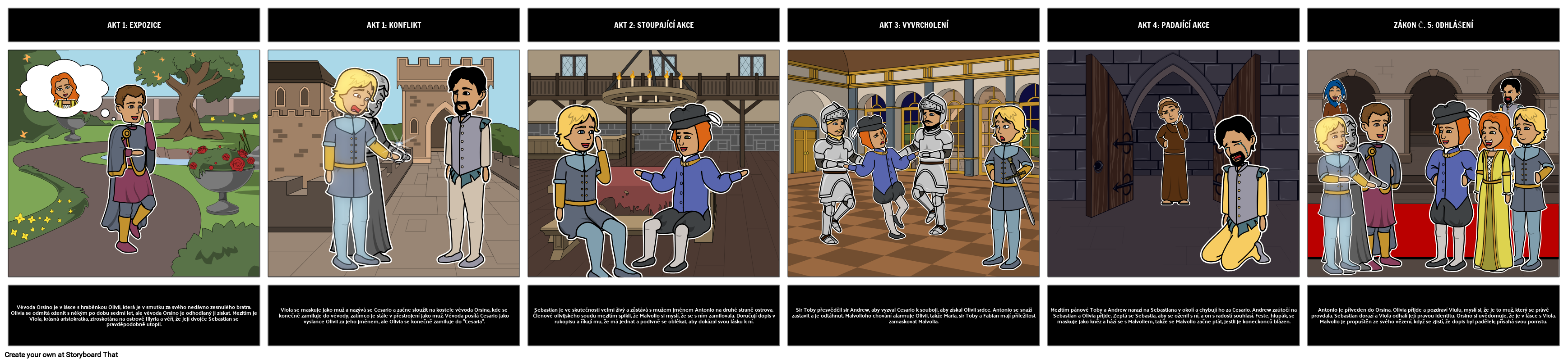 Dvan ct Noc P t Z kon Storyboard Por Cs examples Dvan ct Noc P t Z kon Storyboard Por Cs examples