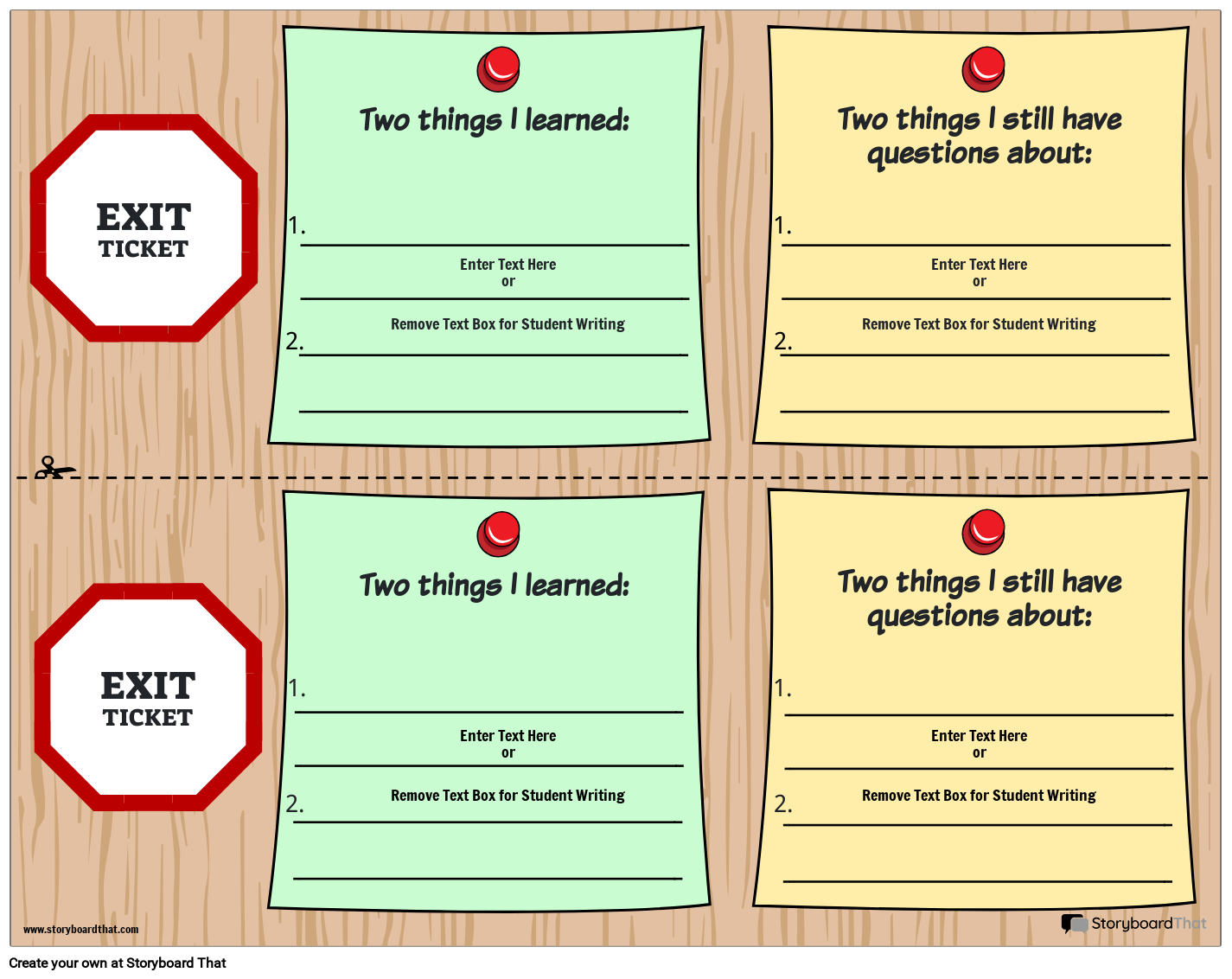 Exit Ticket 7 Storyboard Por Cs examples