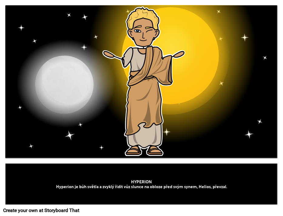 Hyperion Titan A eck B h Slunce eck Mytologie