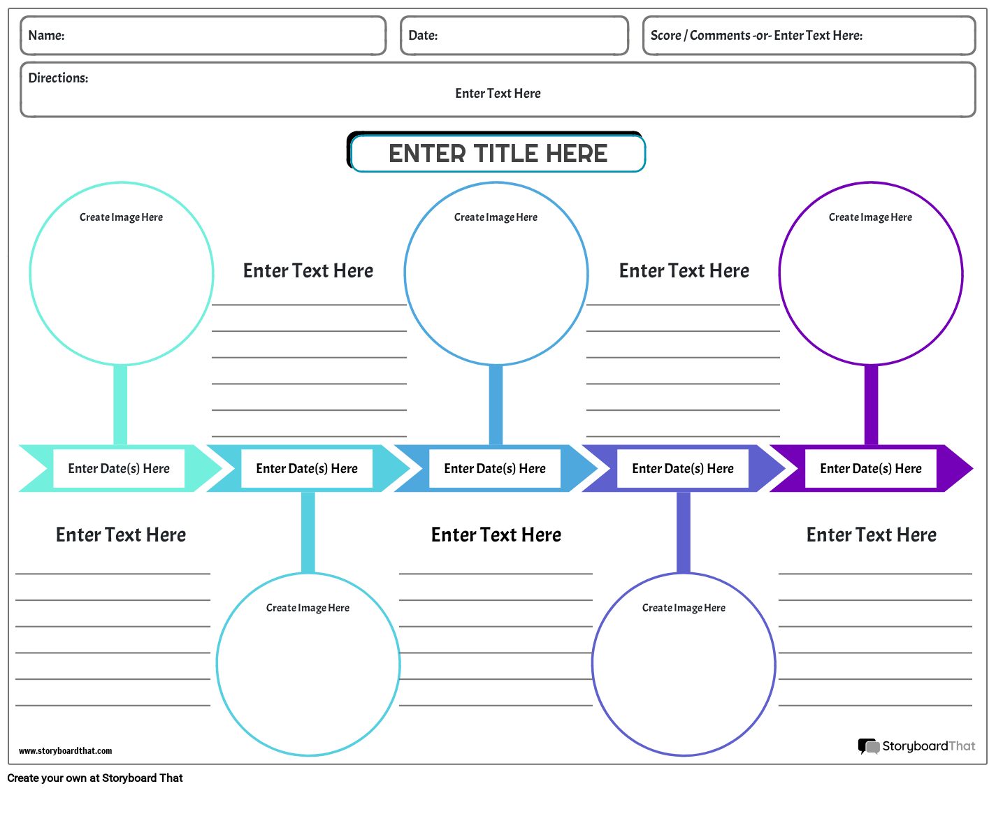 Samfundsfag Timeline Worksheet Spokes Storyboard
