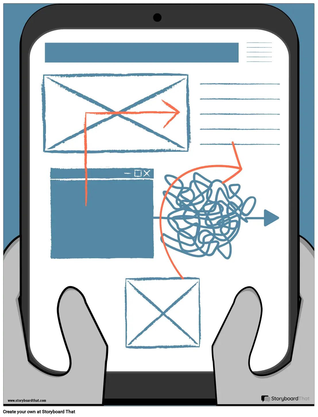 Wireframes Skizzieren | KOSTENLOSES Wireframe Tool