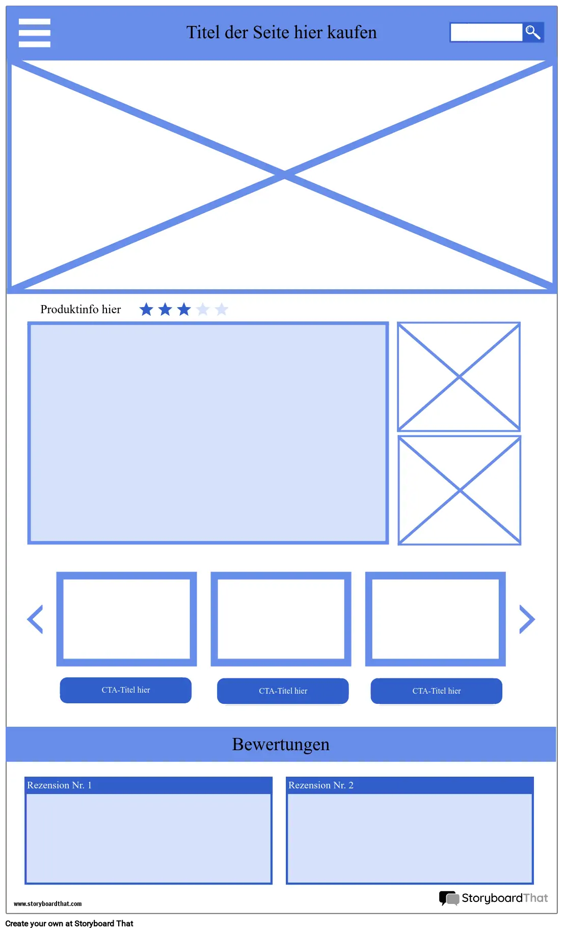 Purchase Page Wireframes | KOSTENLOSES Wireframe Tool