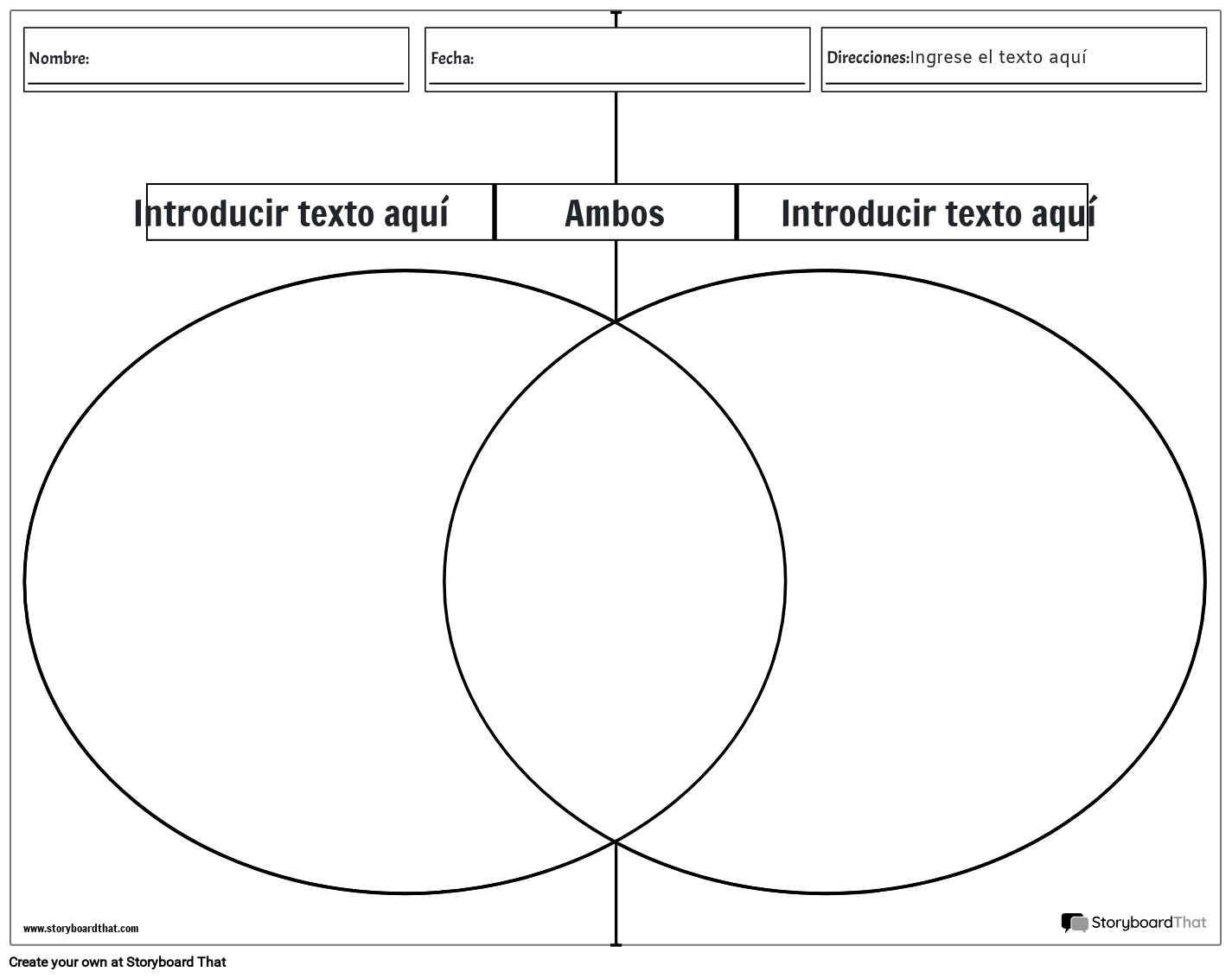 Diagrama De Venn Storyboard By Es Examples Riset