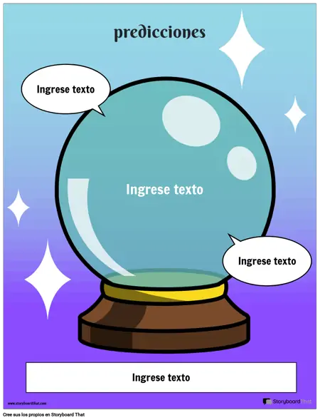 Hojas de Trabajo Para Hacer Predicciones | StoryboardThat