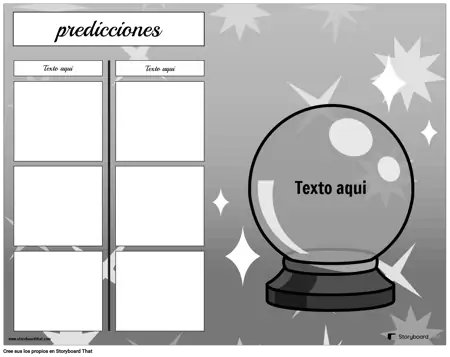 Hojas de Trabajo Para Hacer Predicciones | StoryboardThat