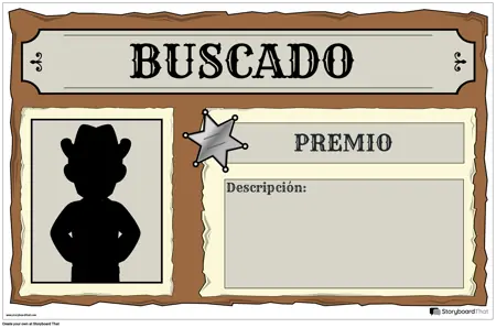 Crear Pósters Buscados | Plantilla de Póster Buscado