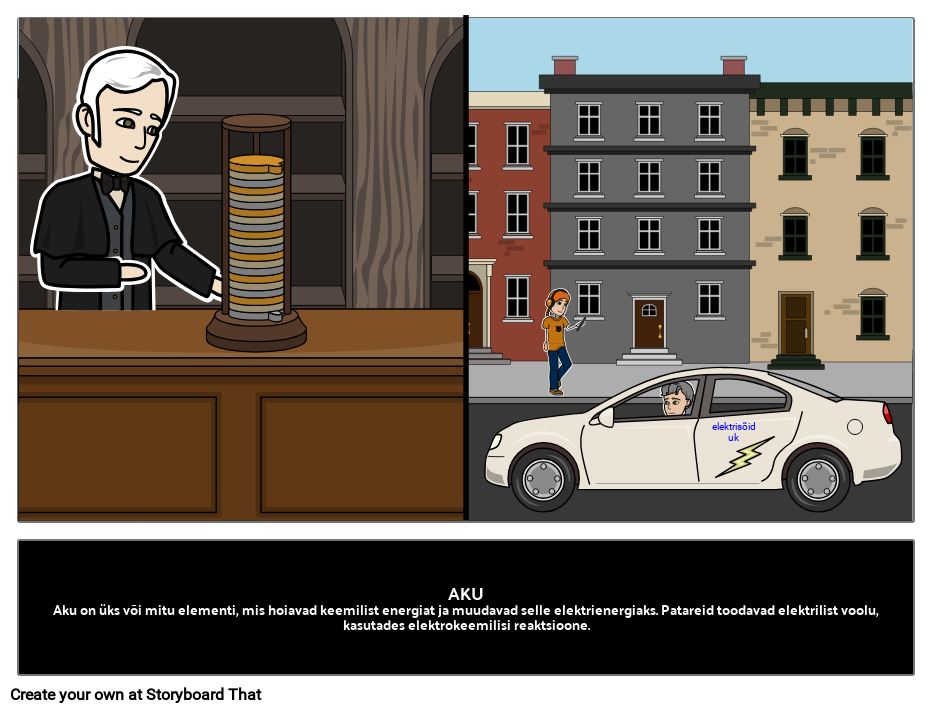 Battery Storyboard Por Et examples
