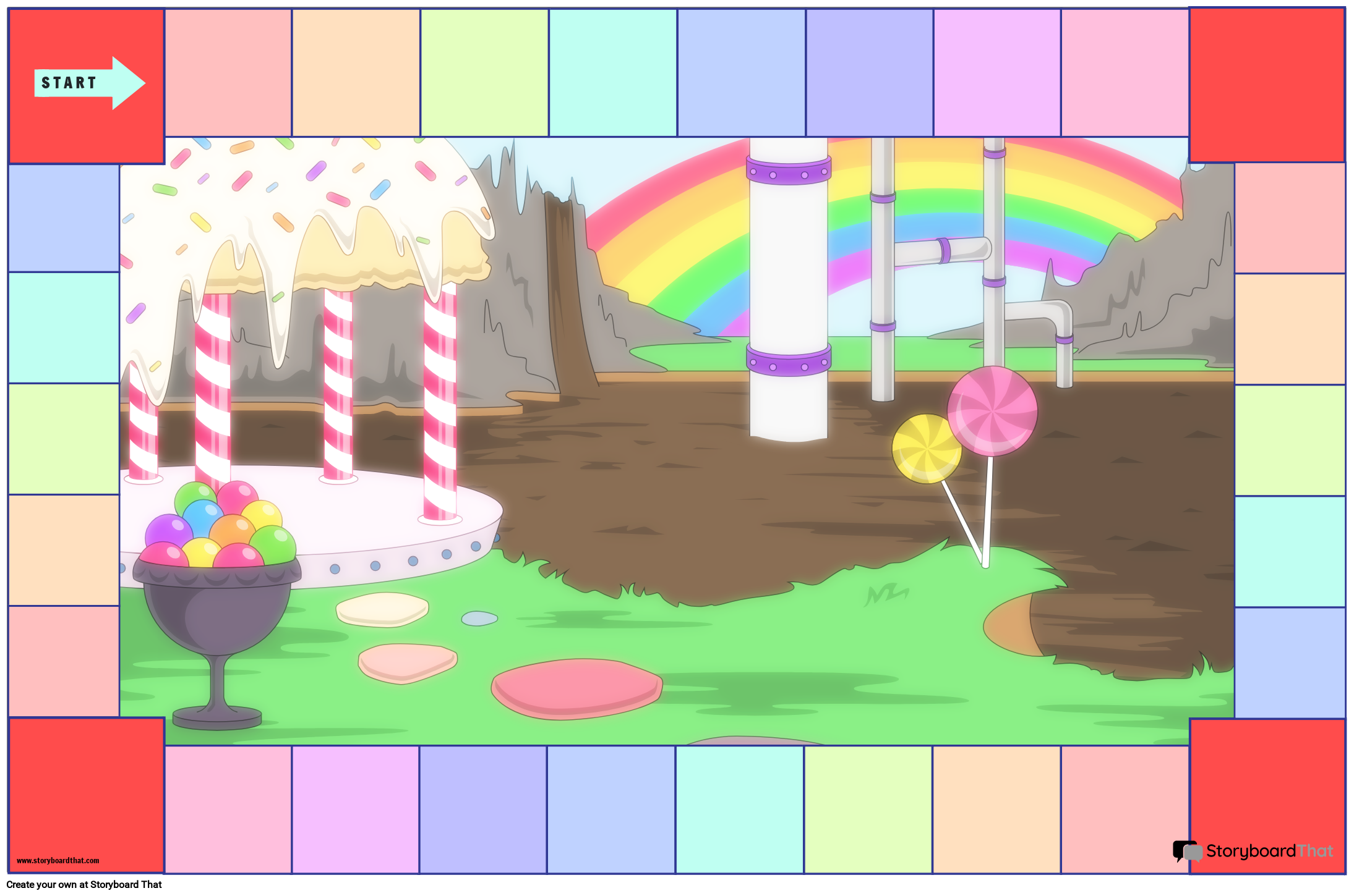 Game Board Project For Elementary Students On Storyboard That