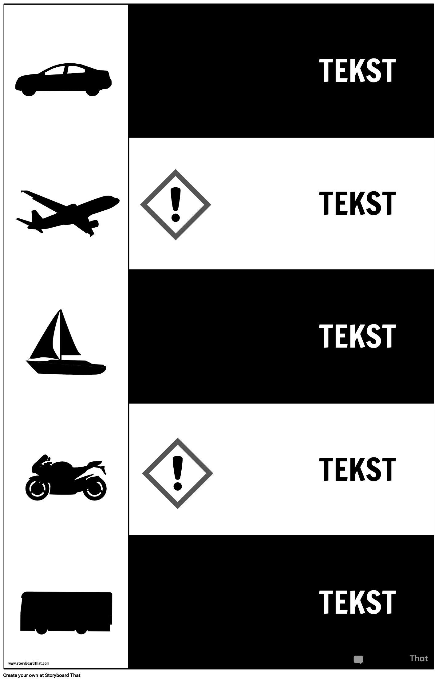 PSA 5 Storyboard Por Et examples