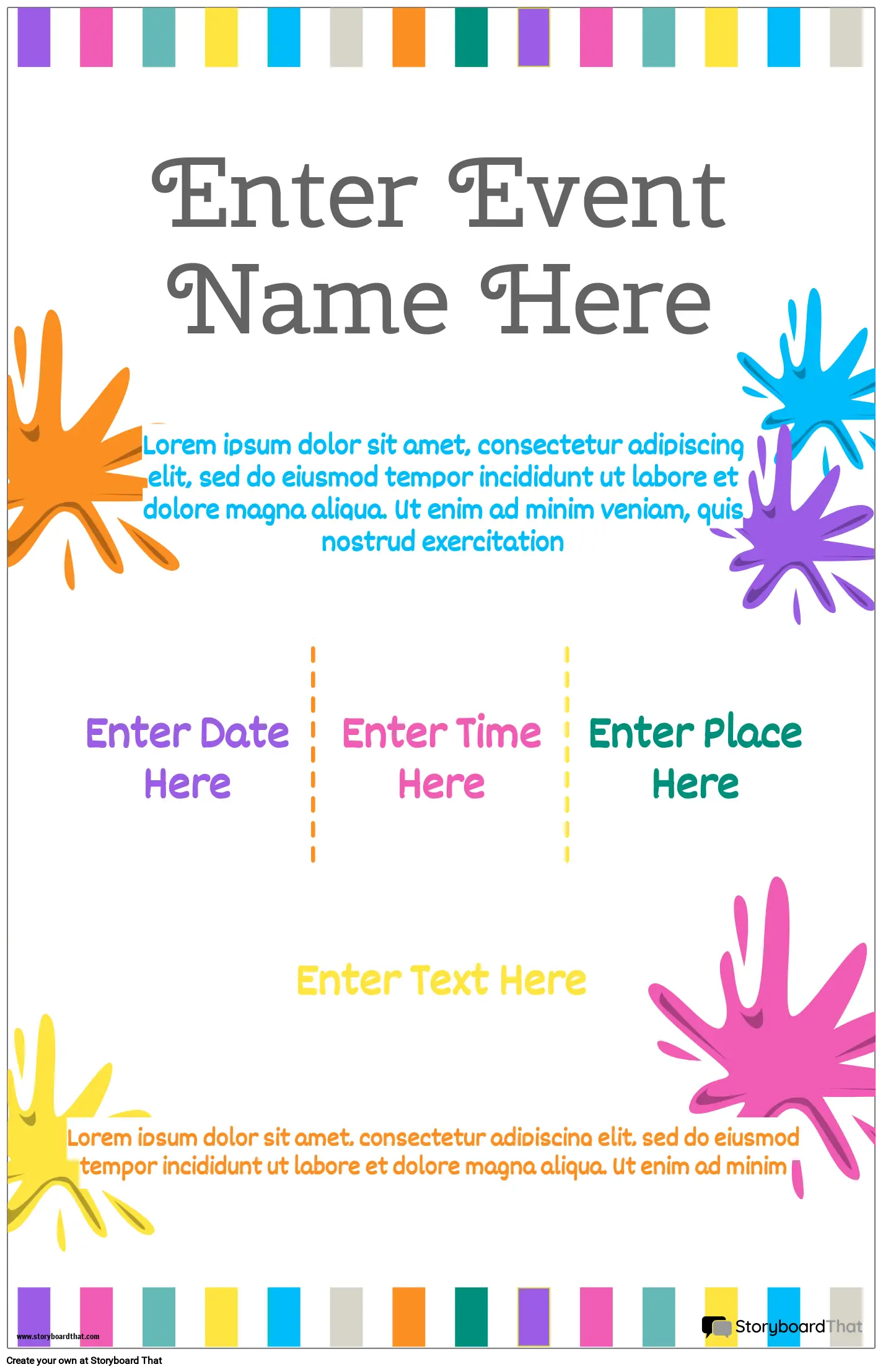 Modèle D'affiche D'événement — Créateur D'affiches D'événement ...