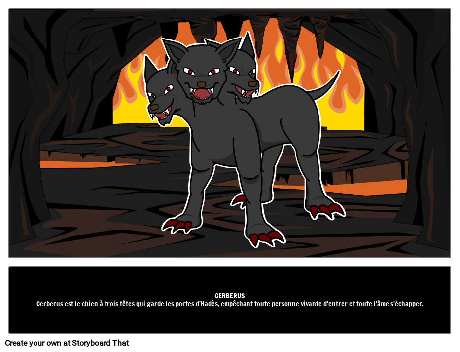 Cerberus Mythologie Grecque | Chien À Trois Têtes | Hades Dog