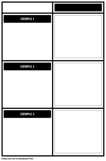 Modèles de Graphiques et de Grilles | Galerie de Modèles de Storyboard