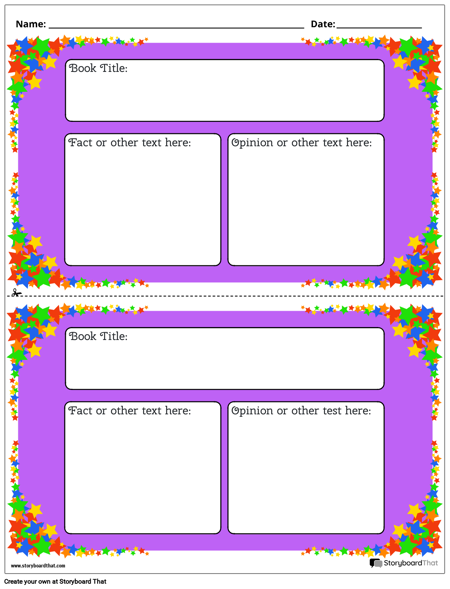 Feuilles de Travail sur les Faits et les Opinions | Fait et Opinion