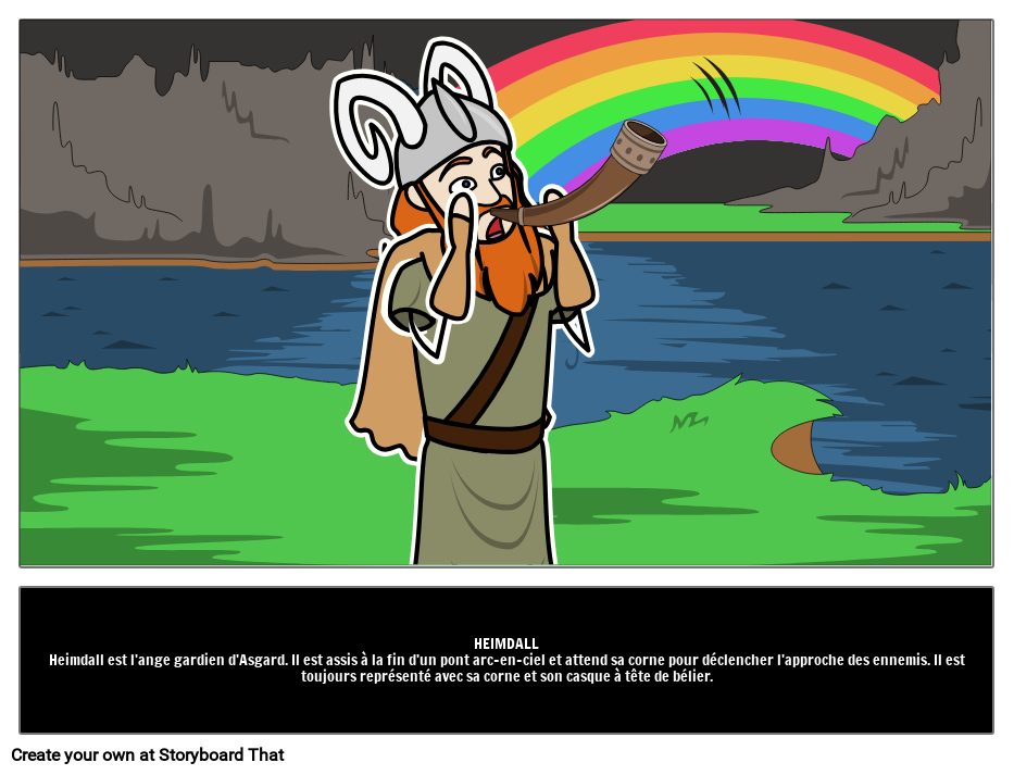 Heimdall Norse God | Gardien de Bifrost, le Rainbow Bridge