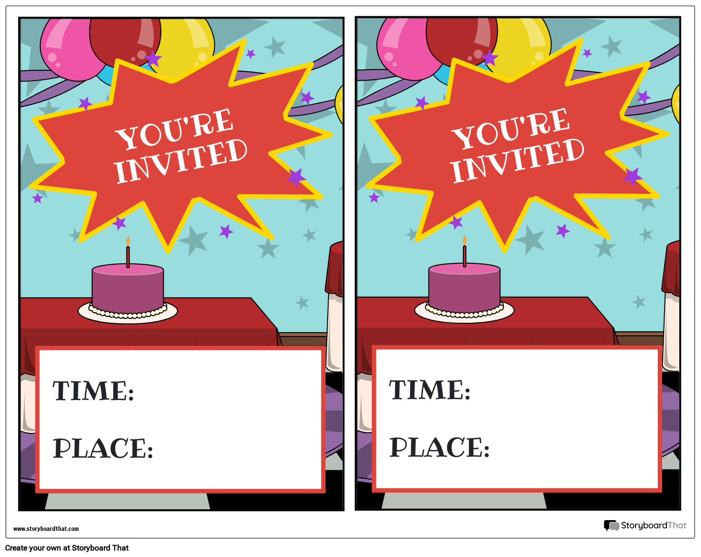 Invitation 1 Storyboard Por Fr examples